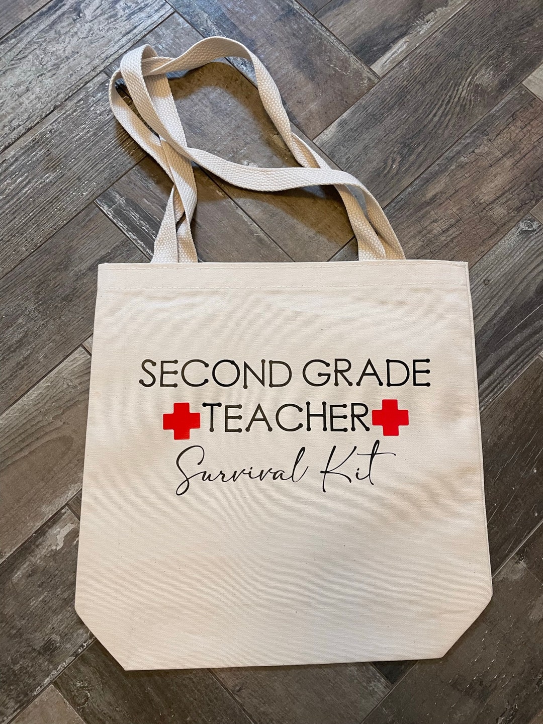 Teachers Back to School “survival Kit” Tote Bag - Etsy