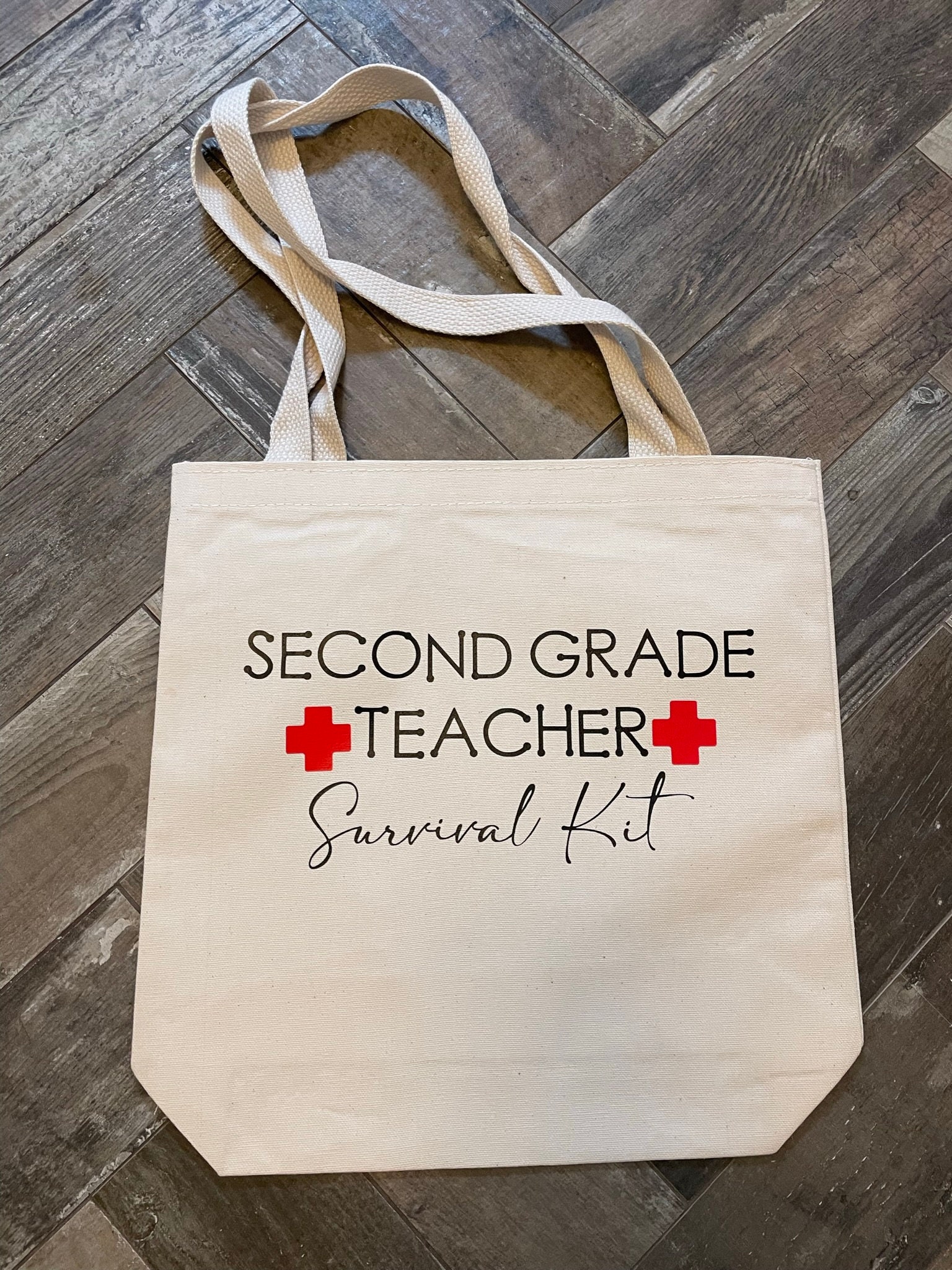 Teachers Back to School survival Kit Tote Bag - Etsy
