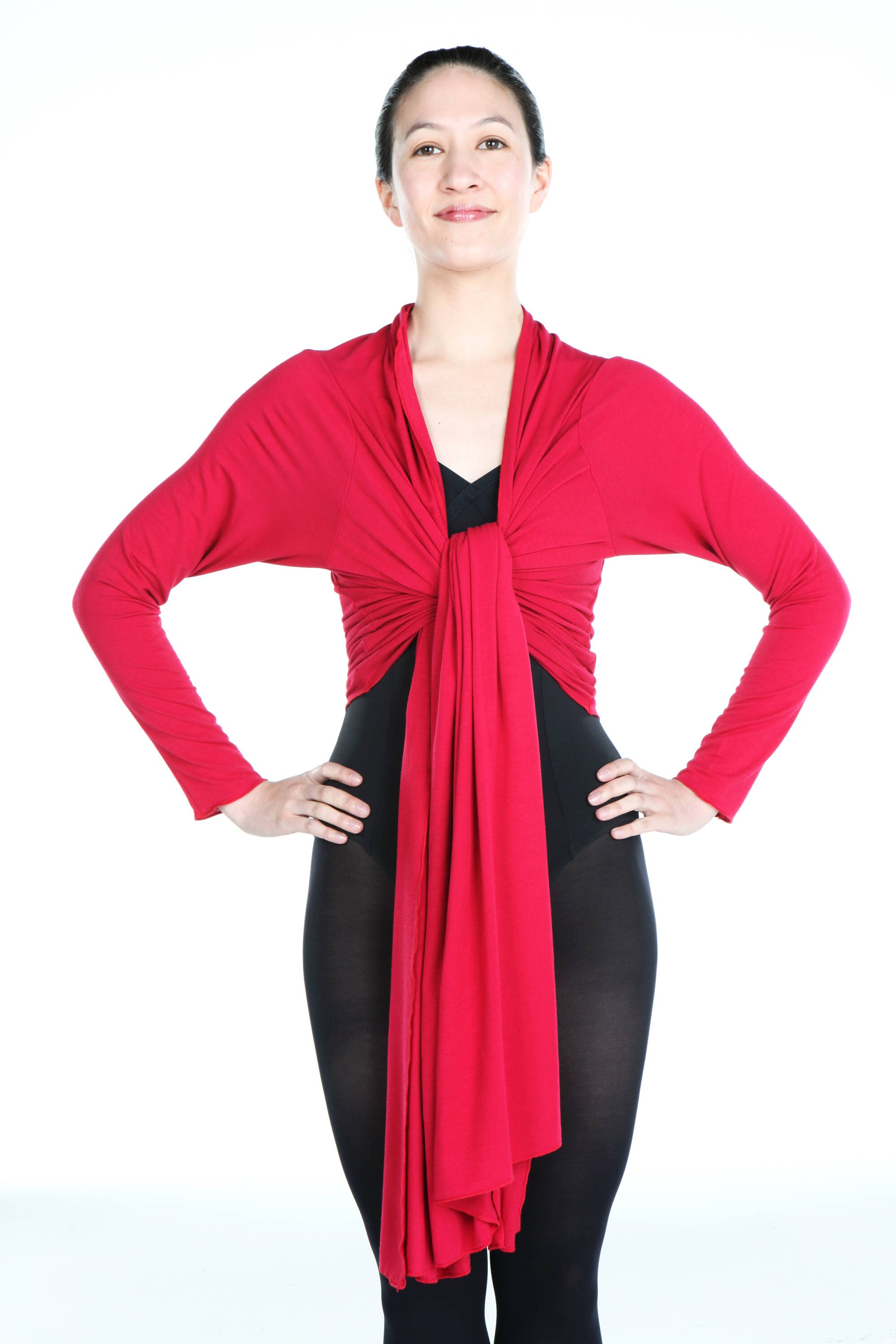Wrap Top / Yoga Wrap Top / Convertible Top / Wrap Cardigan / Dancer ...