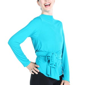 Wrap Top / Yoga Wrap Top / Convertible Top / Wrap Cardigan / Dancer ...