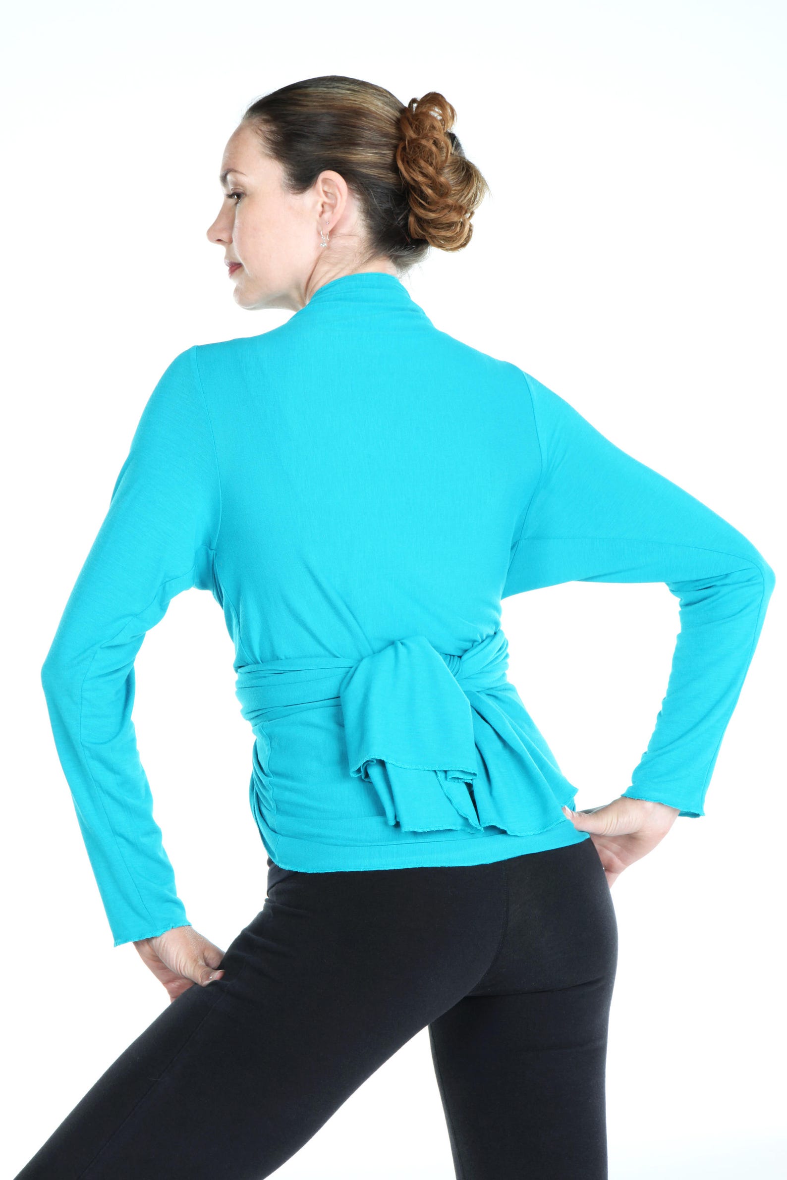 Wrap Top / Yoga Wrap Top / Convertible Top / Wrap Cardigan / Dancer ...