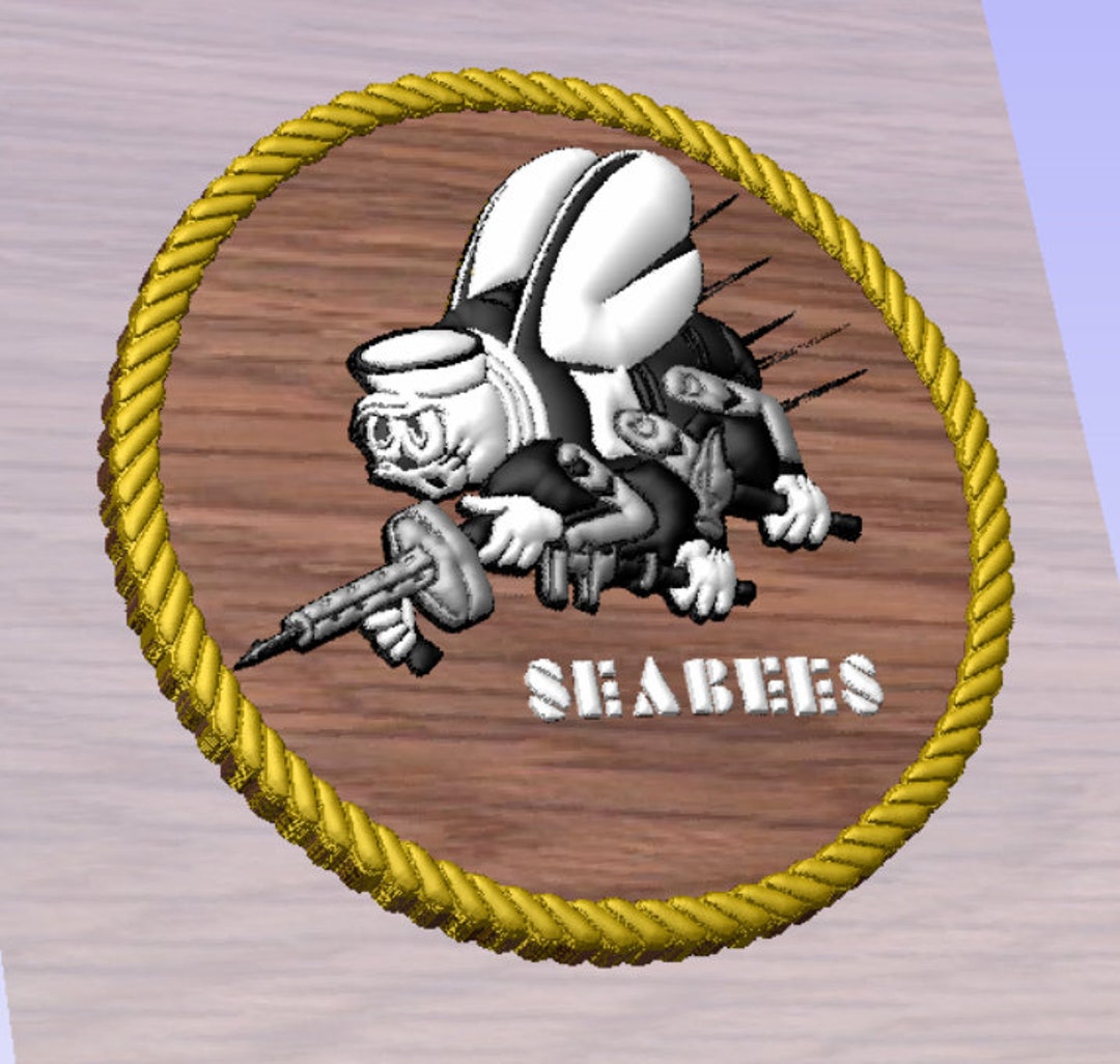 Seabees Stl File, USN - Etsy