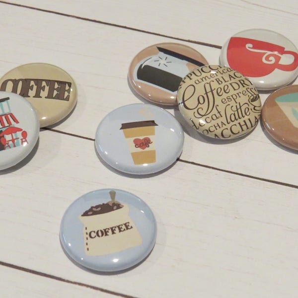 Coffee Bean Buttons - Etsy