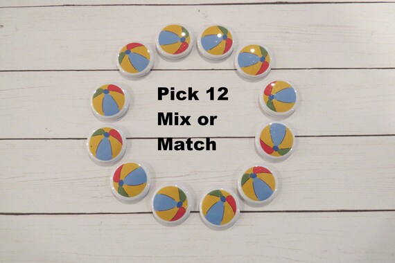 Pick Your Favorite Flair Buttons Set of 12 1 Inch Sports | Etsy