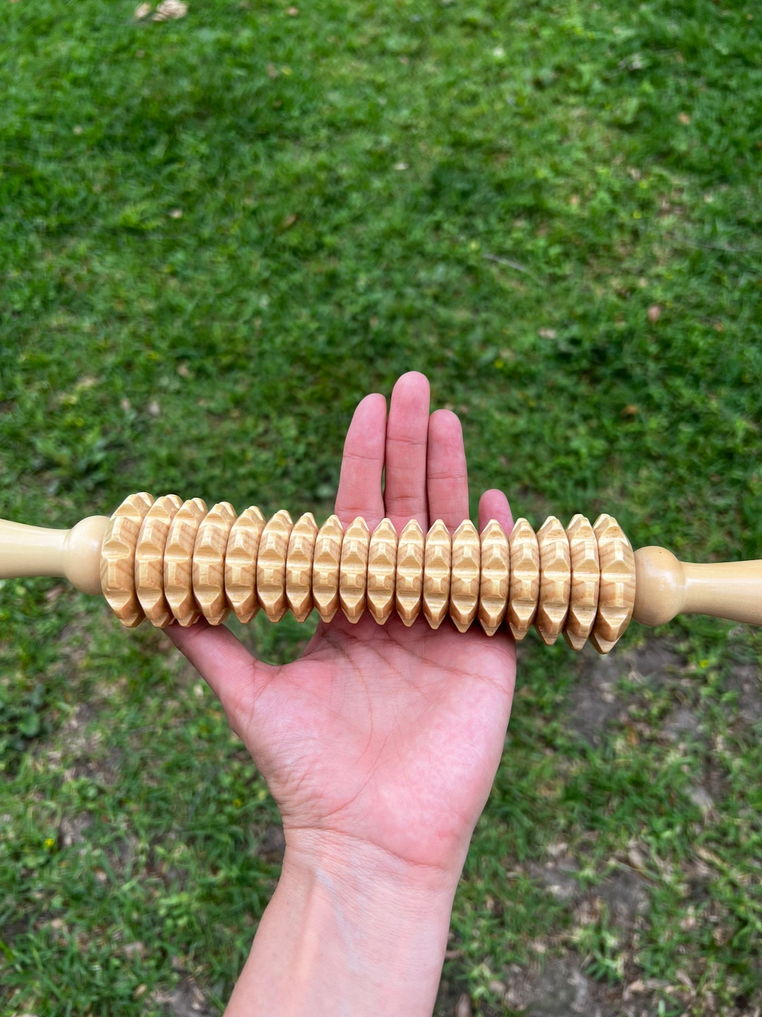 Wood Therapy Roller Maderoterapia Rodillo Mazorca Engraved - Etsy