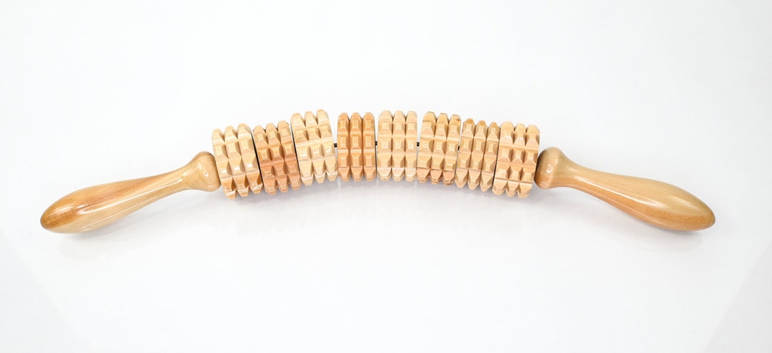 Wood Therapy Cob Roller Curved Semi Flexible Maderoterapia Rodillo ...