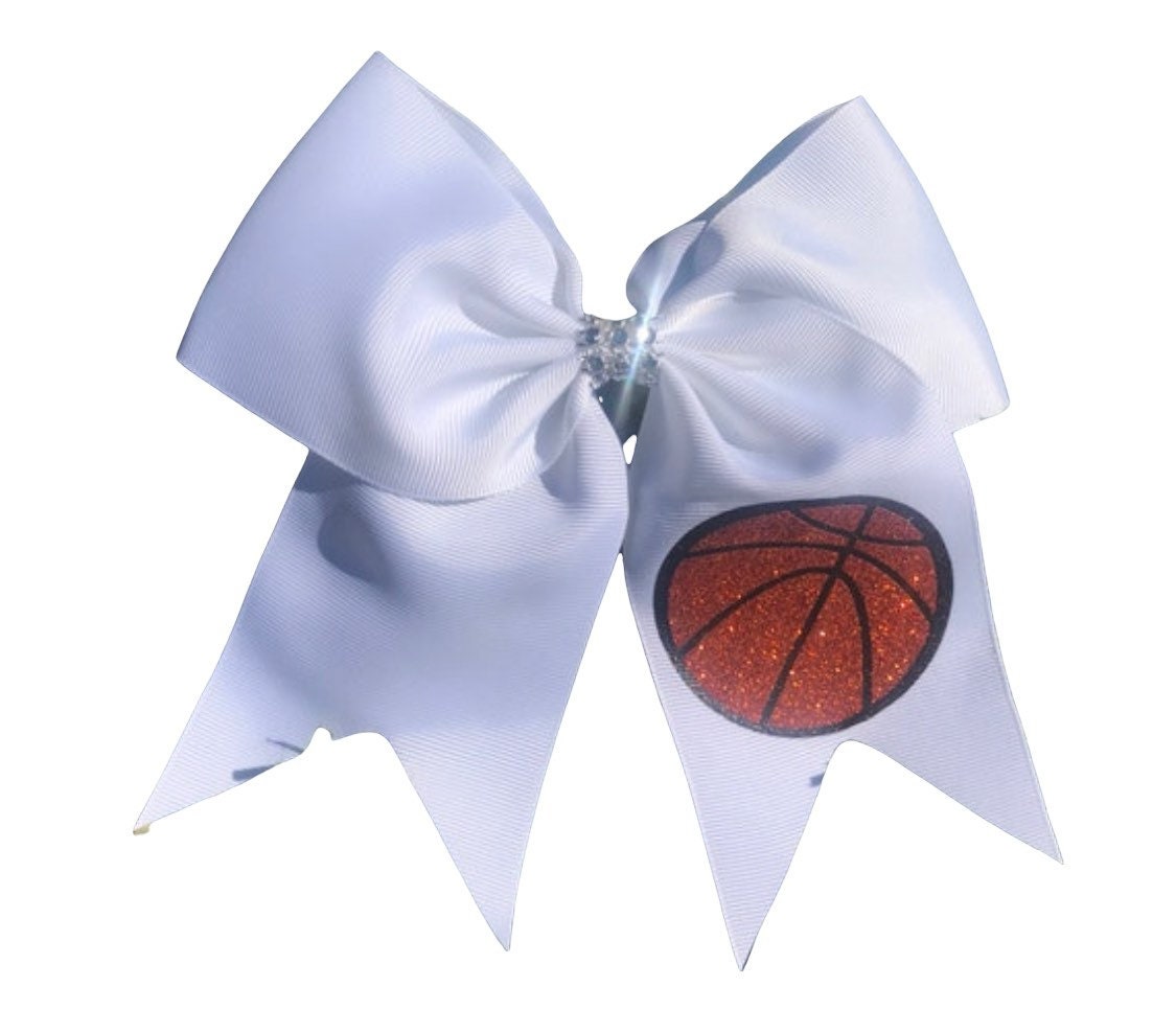 Basketball Bow / Basketball Bows / Custom Basketball Bows / - Etsy