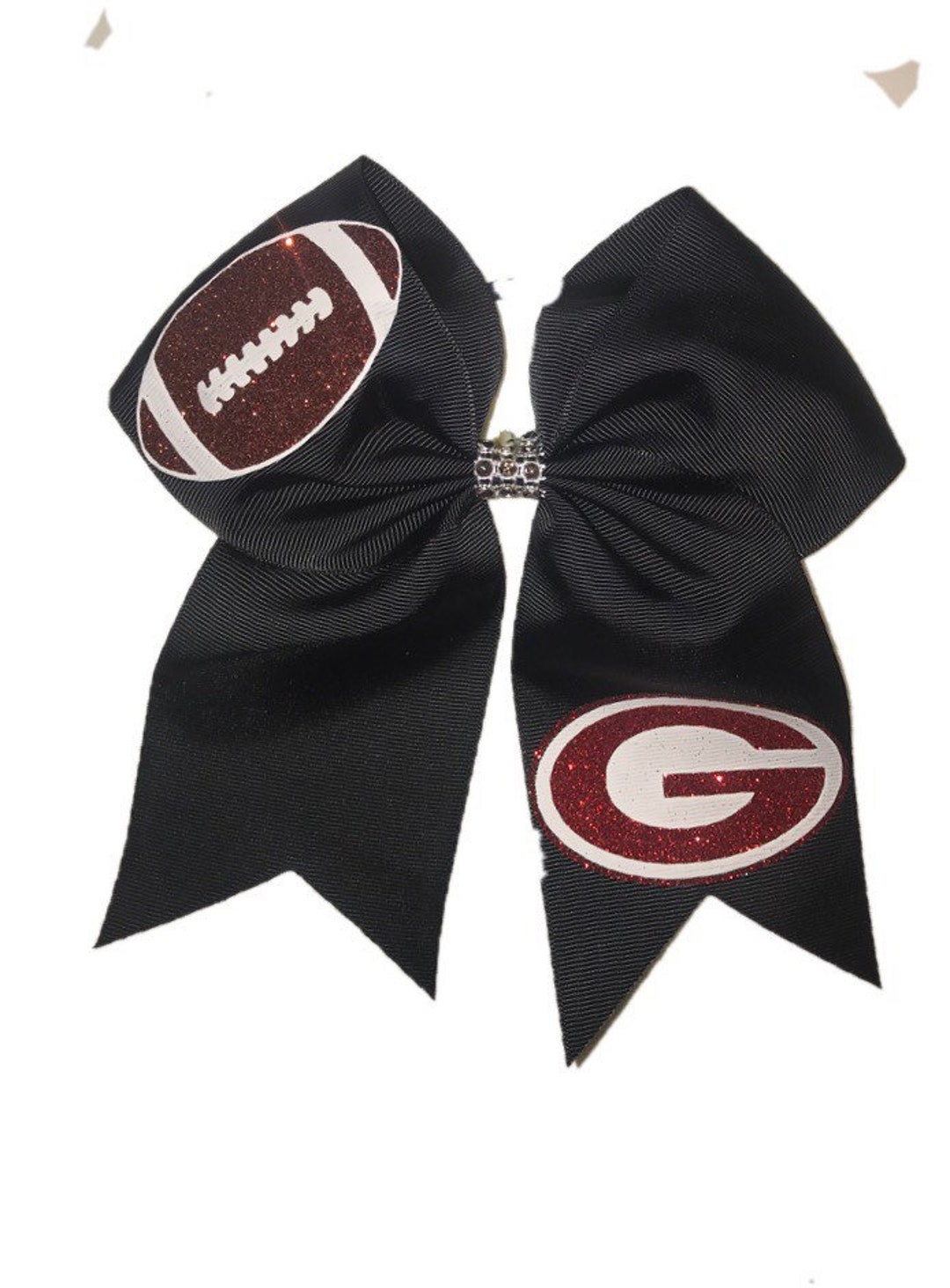 Football Cheer Bow / Cheer Bow / Football Bows / Custom Football Bows ...