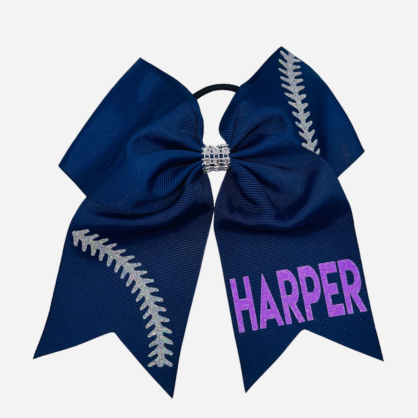 Softball Bow With Name Softball Bows Custom Softball Bows - Etsy
