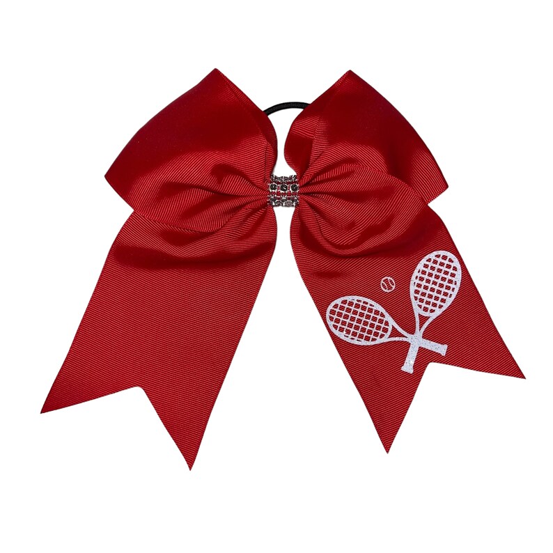 Tennis Bow | Personalized Tennis Bow | Custom Tennis Bow - Etsy