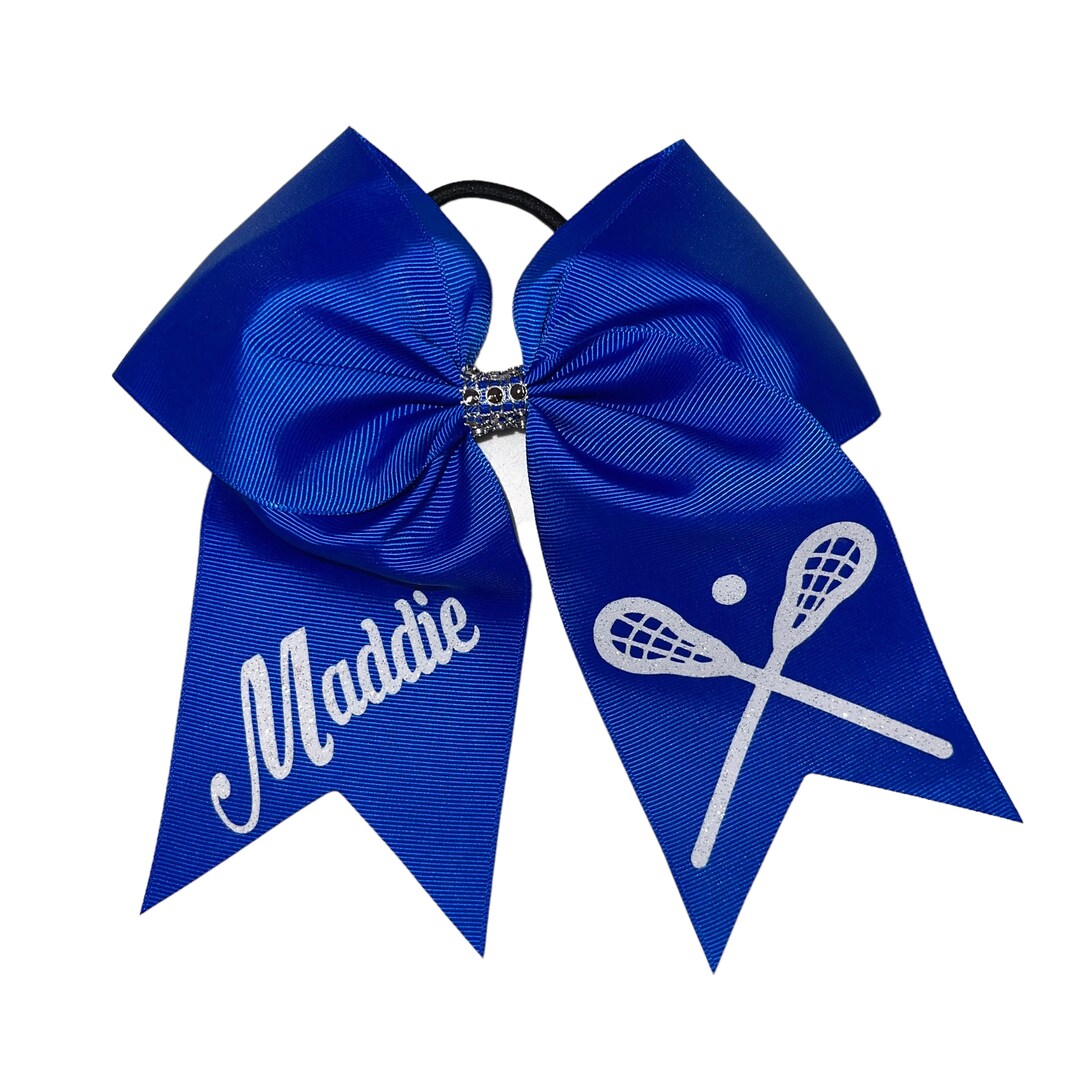 Custom Lacrosse Hair Bows - Show Your Team Spirit on the Field With ...