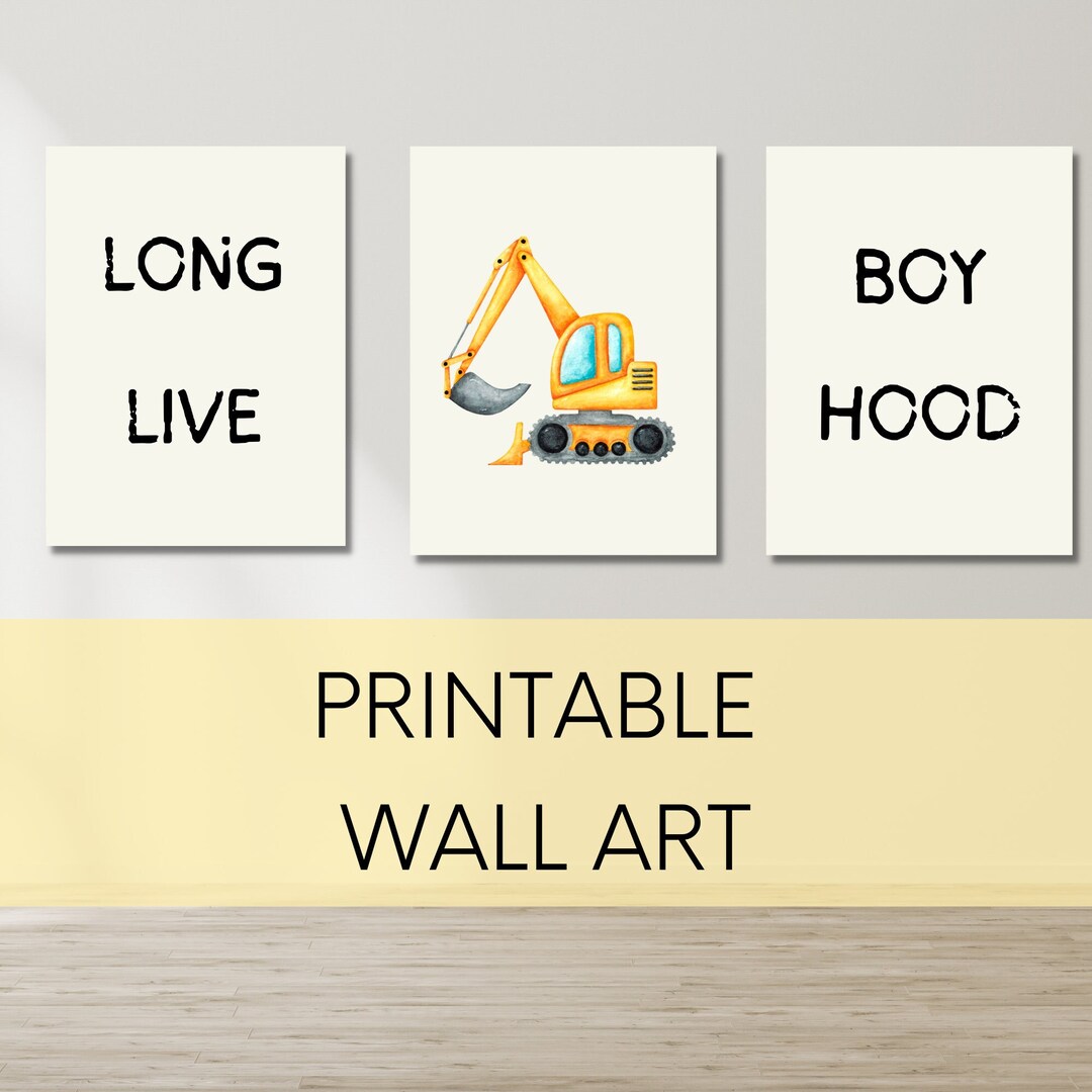 LONG LIVE BOYHOOD, Little Man Cave Sign, Toddler Boy Room, Kids Room ...