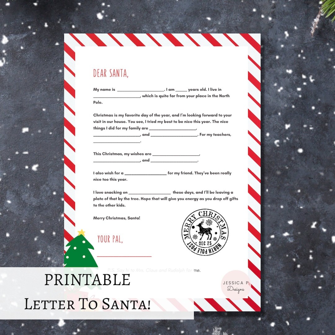 Elf Letter, Elf on the Shelf, Elf Kit, Elf on the Shelf Letter, Blank ...