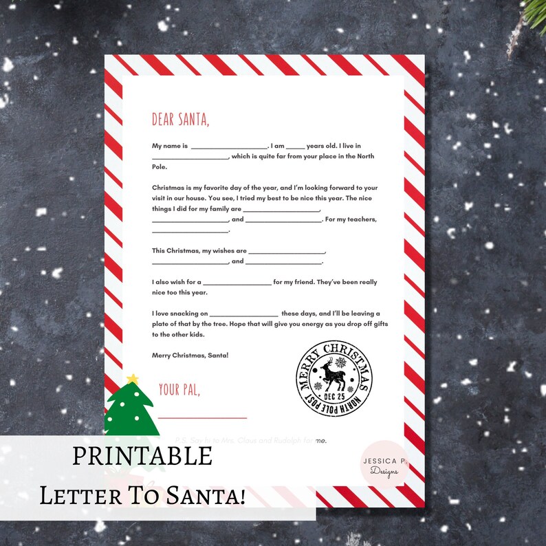 Elf Letter, Elf on the Shelf, Elf Kit, Elf on the Shelf Letter, Blank ...