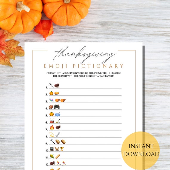 Thanksgiving Emoji Copypasta