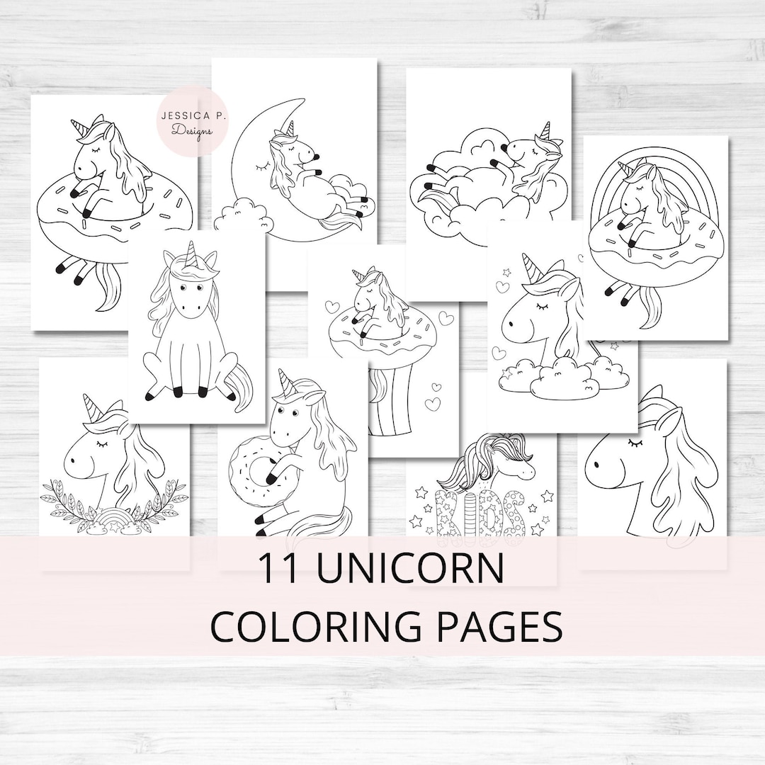 Coloring Pages for Kids, Unicorn, Games for Kids, Coloring Pages ...