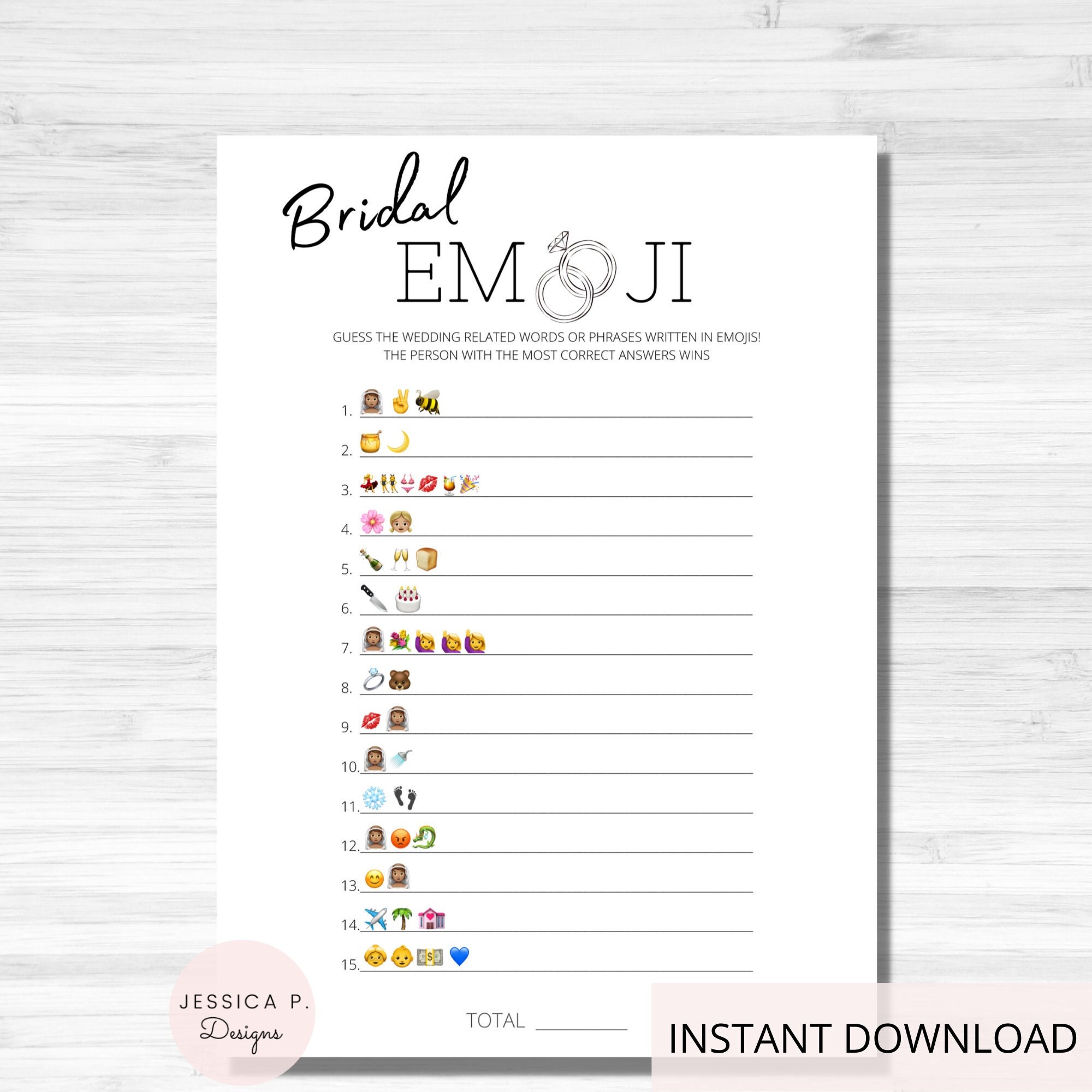 Guess The Emoji House And Bride