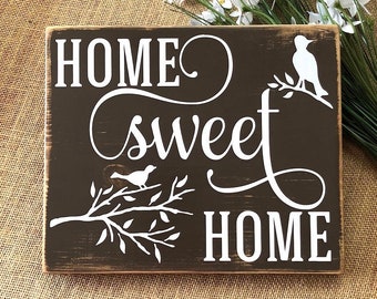 Home sweet home sign | Etsy