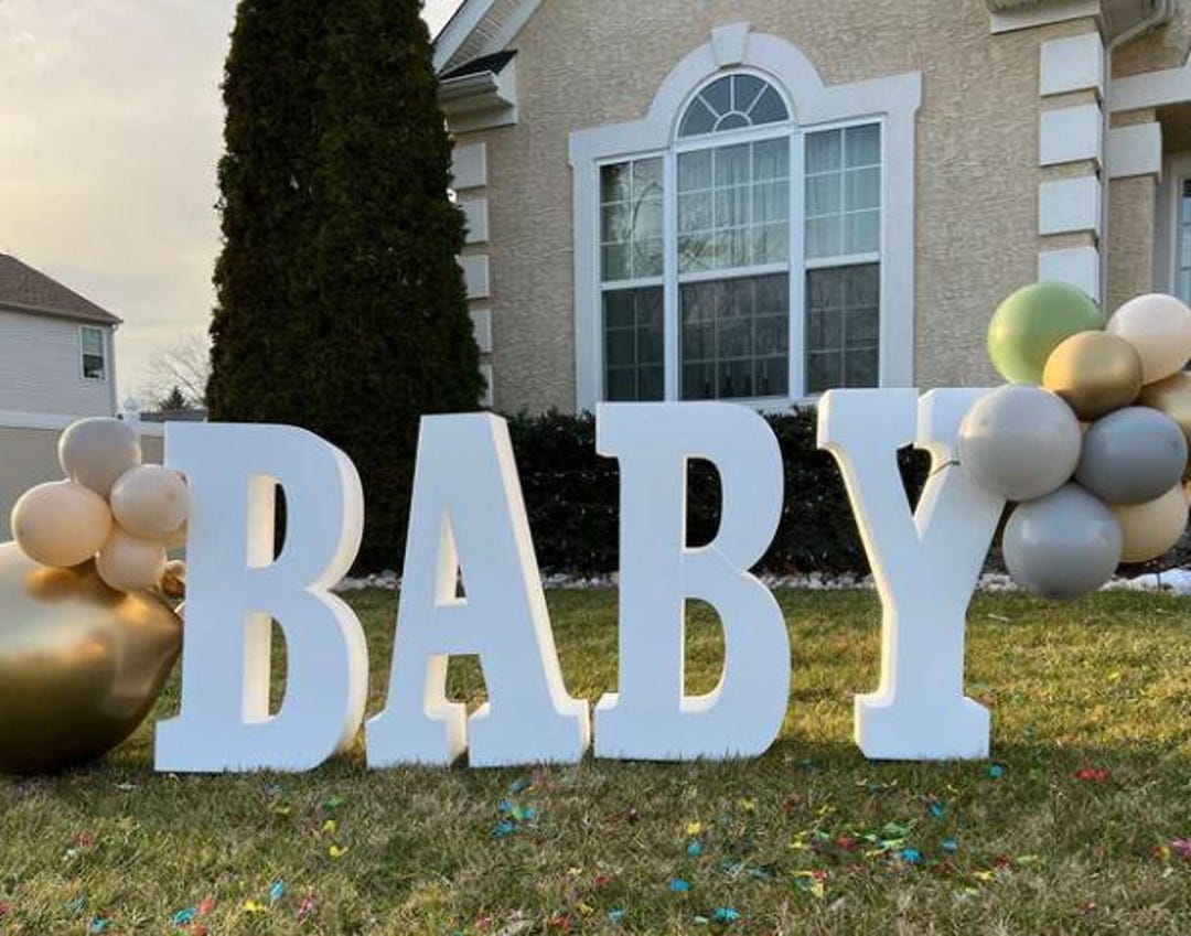 Big Styrofoam Letters Characters - Etsy