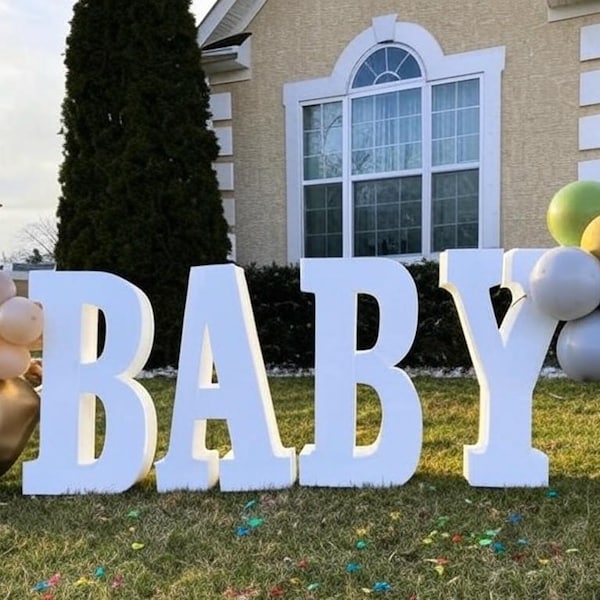 Large Foam Letters - Etsy