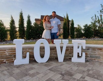 Foam Letters Graduation Table Base All 4 Letters Included Grad - Etsy