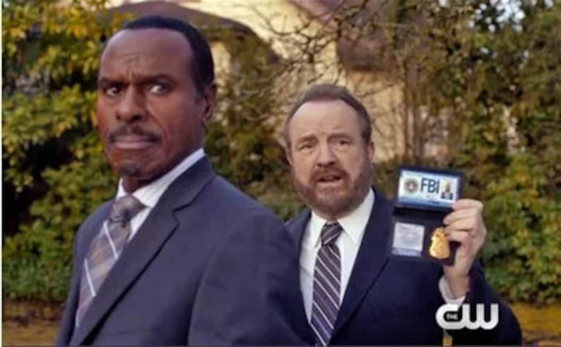 Supernatural FBI Prob ID Badge With Bobby Singer AKA Agent Willis - Etsy