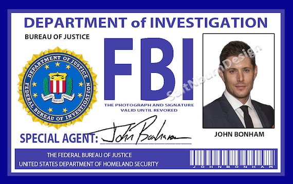 vegyes-ujj-m-ly-dean-fake-fbi-id-hasznos-hamis-megjegyz-s