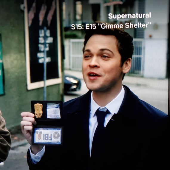 Supernatural Fbi Badge