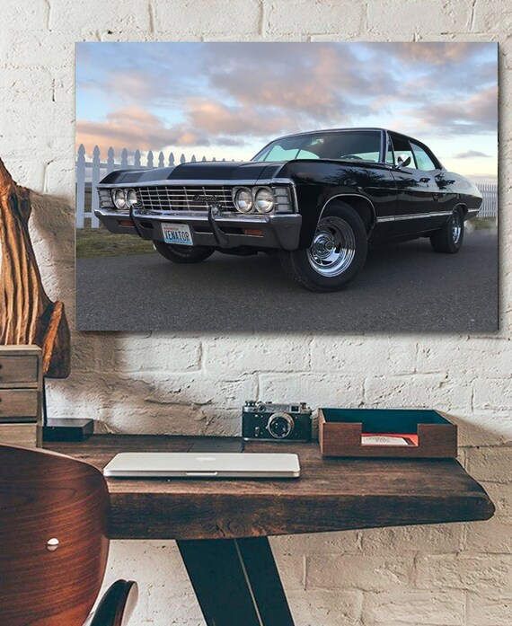 67 Impala Supernatural Back