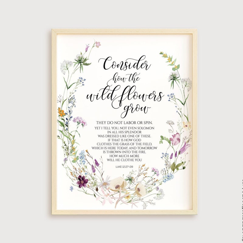 Bible Verse Flowers - Etsy