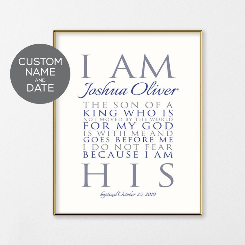 I Am His - Etsy