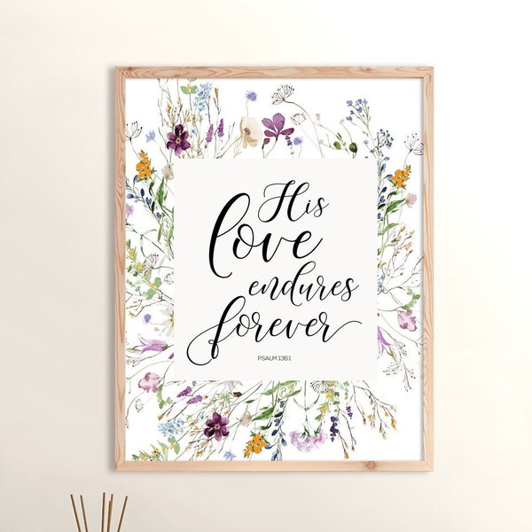 Love Endures Forever - Etsy