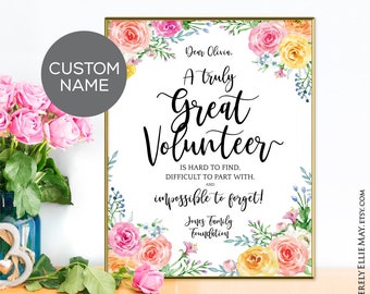 Volunteer gifts | Etsy