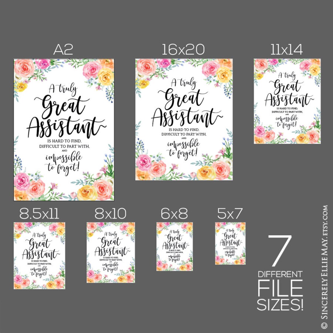 Personal Assistant Gifts A Truly Great Assistant Is Hard To | Etsy