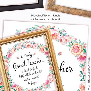 Teacher Retirement Gifts - A Truly Great Teacher is Hard to Find ...