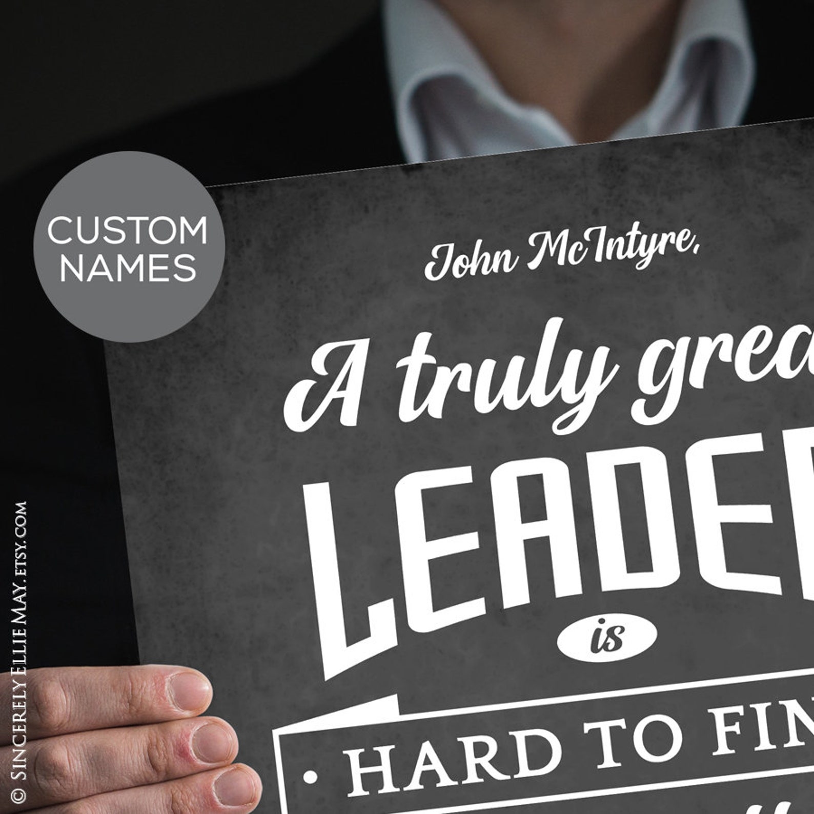 Leaders Gifts Male Leader Appreciation Custom Gift Thank | Etsy