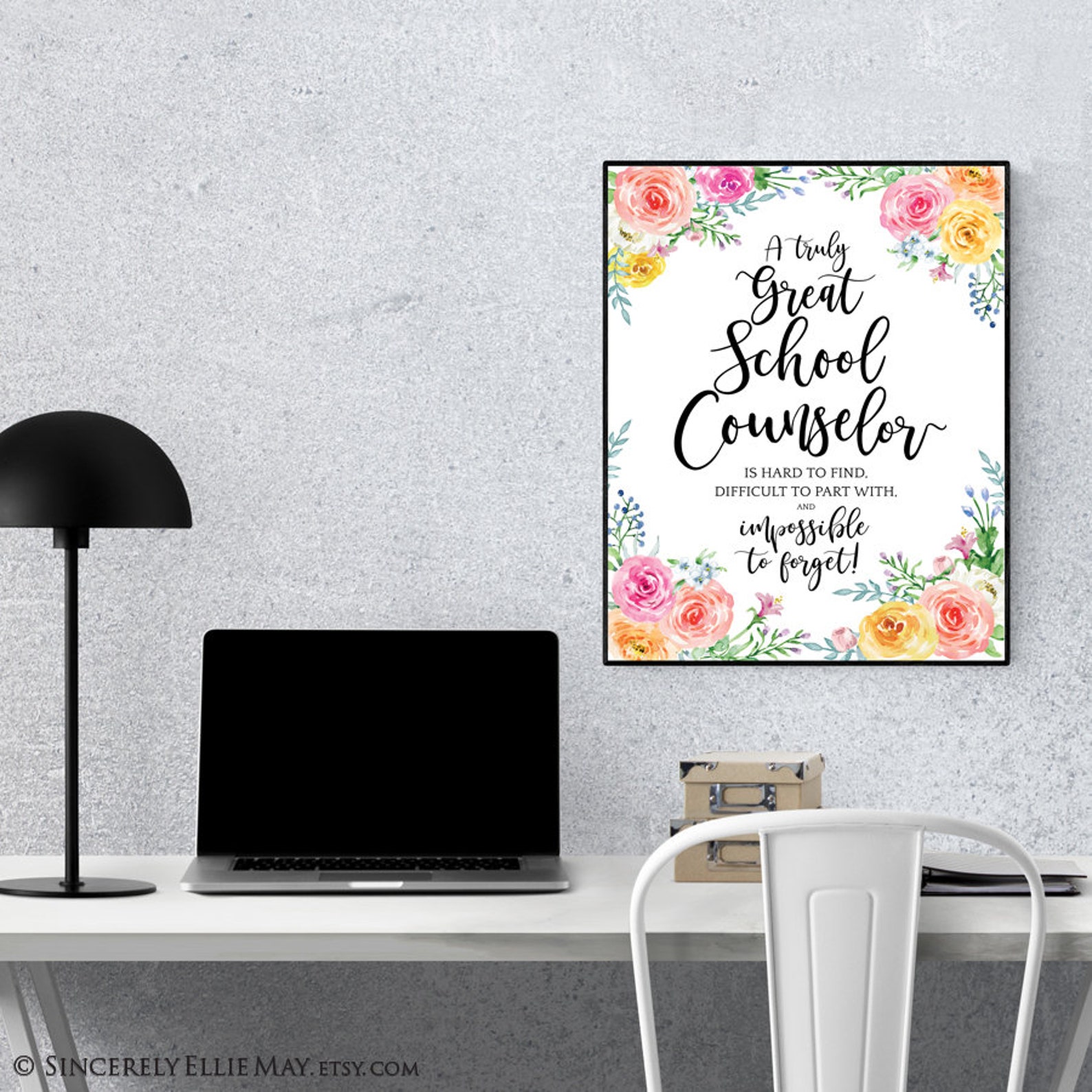 School Counselor Office Wall Decor Printable and Card Gifts | Etsy
