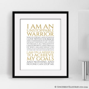 Success Wall Art Quotes, Think Positive and Words of Affirmation ...