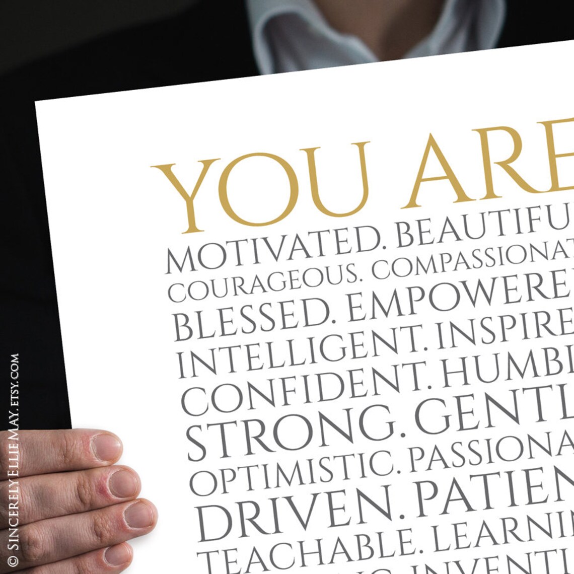 Women Empowerment Strong Woman Inspirational Quotes You Are | Etsy