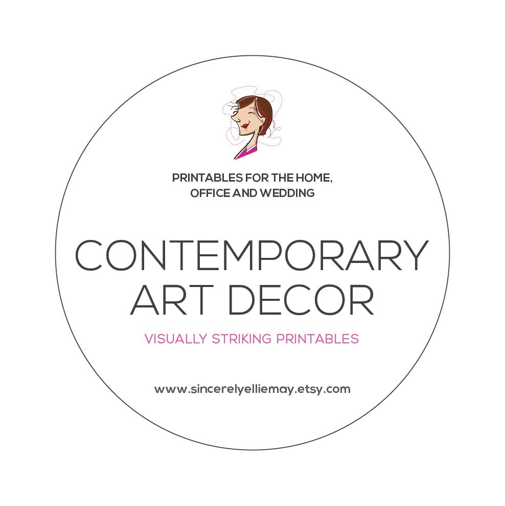 One Word Typography Sign Modern Wall Art Positive Vibes Gifts - Etsy ...