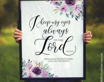 Psalm 16 Wall Art - Etsy