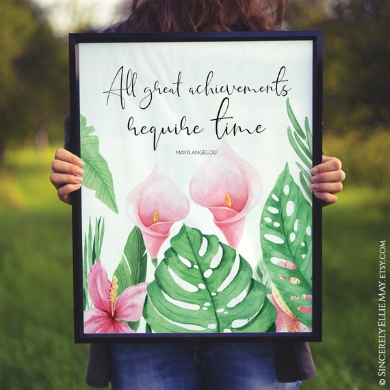 Inspirational Quotes about Life Classroom Decor Motivational Poster Set ...