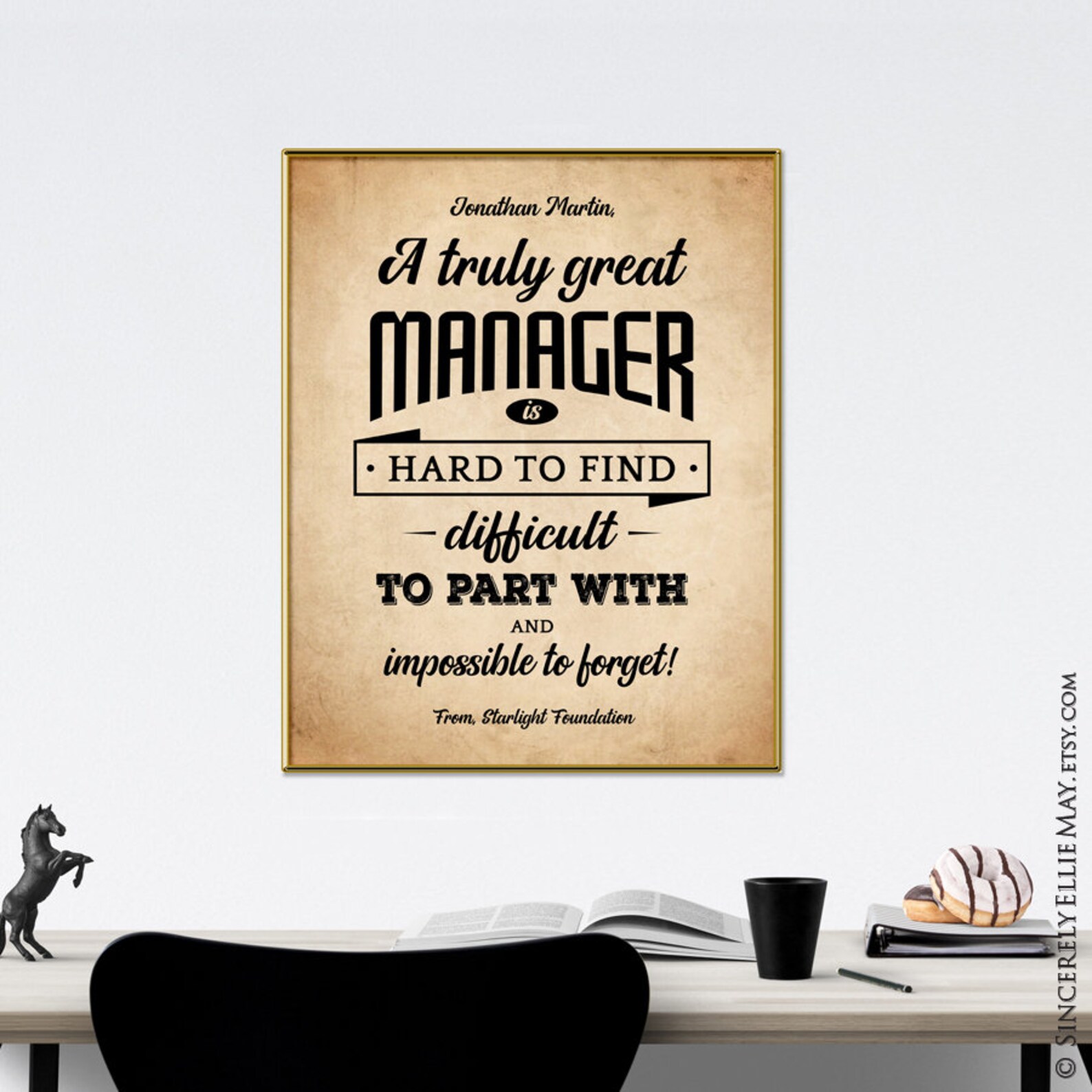 Sales or Office Male Manager Gifts Wall Art and Card Printable - Etsy ...