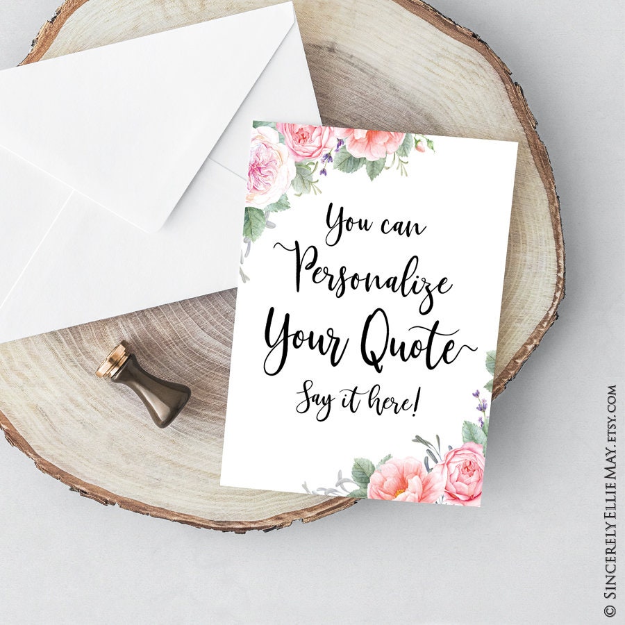 Personalized Quote Saying Beautiful Wall Art Gift for Her | Etsy Australia