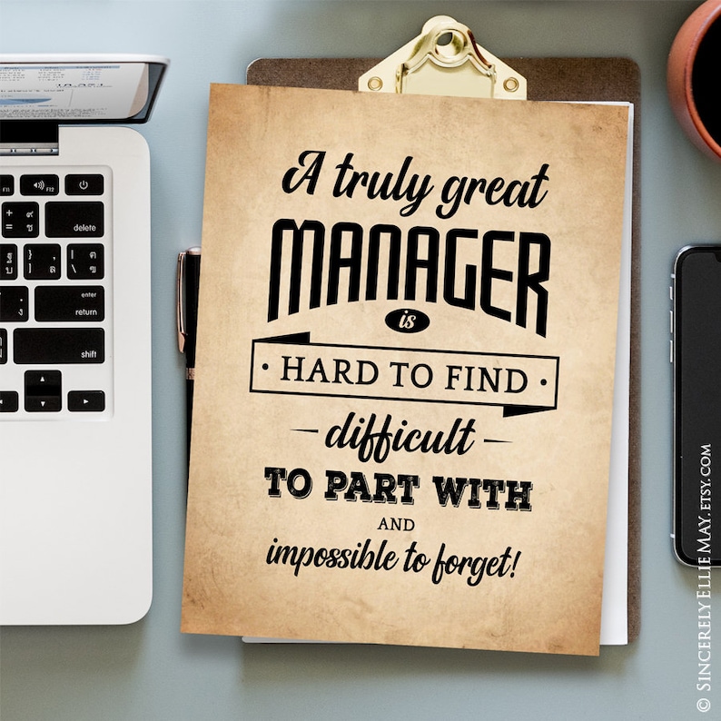 Great Male Manager Quote Gifts Office Manager Appreciation - Etsy Great Male Manager Quote Gifts Office Manager Appreciation - Etsy