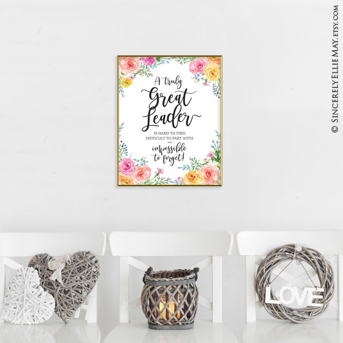 Great Leader Poster A Truly Great Leader is Hard to Find | Etsy Australia