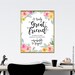 Goodbye Friend Gift Friendship Wall Art A Truly Great - Etsy
