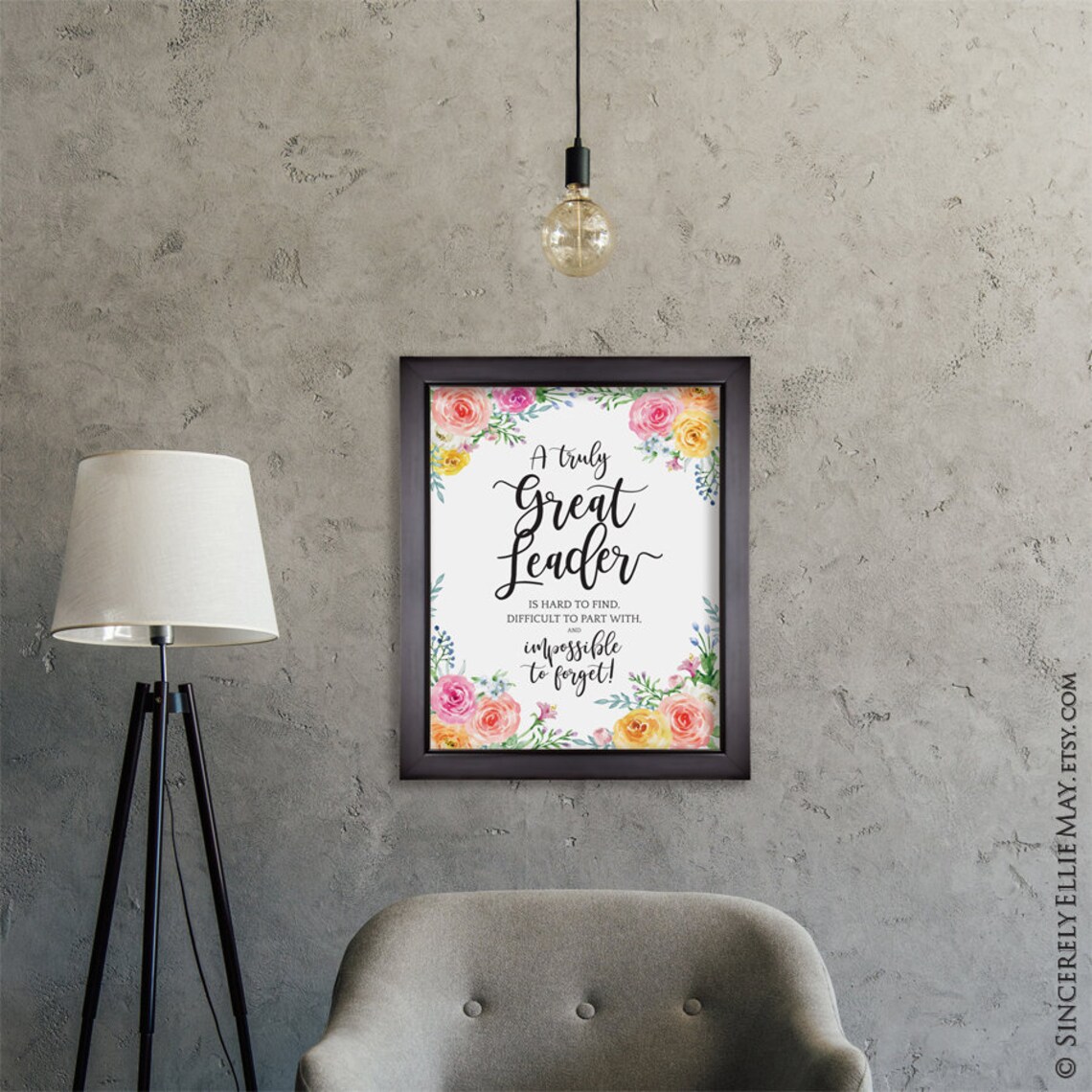 Great Leader Poster A Truly Great Leader is Hard to Find | Etsy Australia