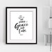 Grace Quote Wall Art Gods Grace Sign Printable Christian Quotes, an ...