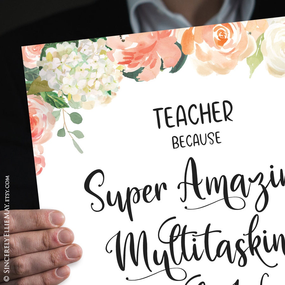Teachers Appreciation Poster Printable Gifts Thank You Gifts - Etsy ...